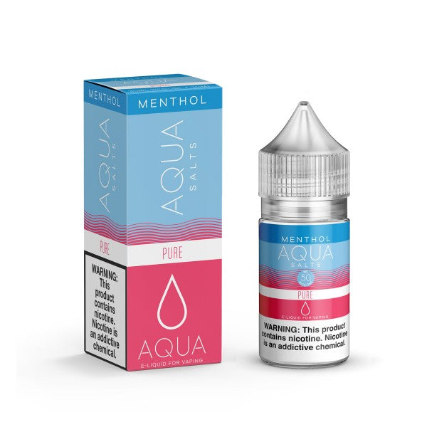 Aqua Pure Menthol Salt 30ml – Cloud 9 Vapor